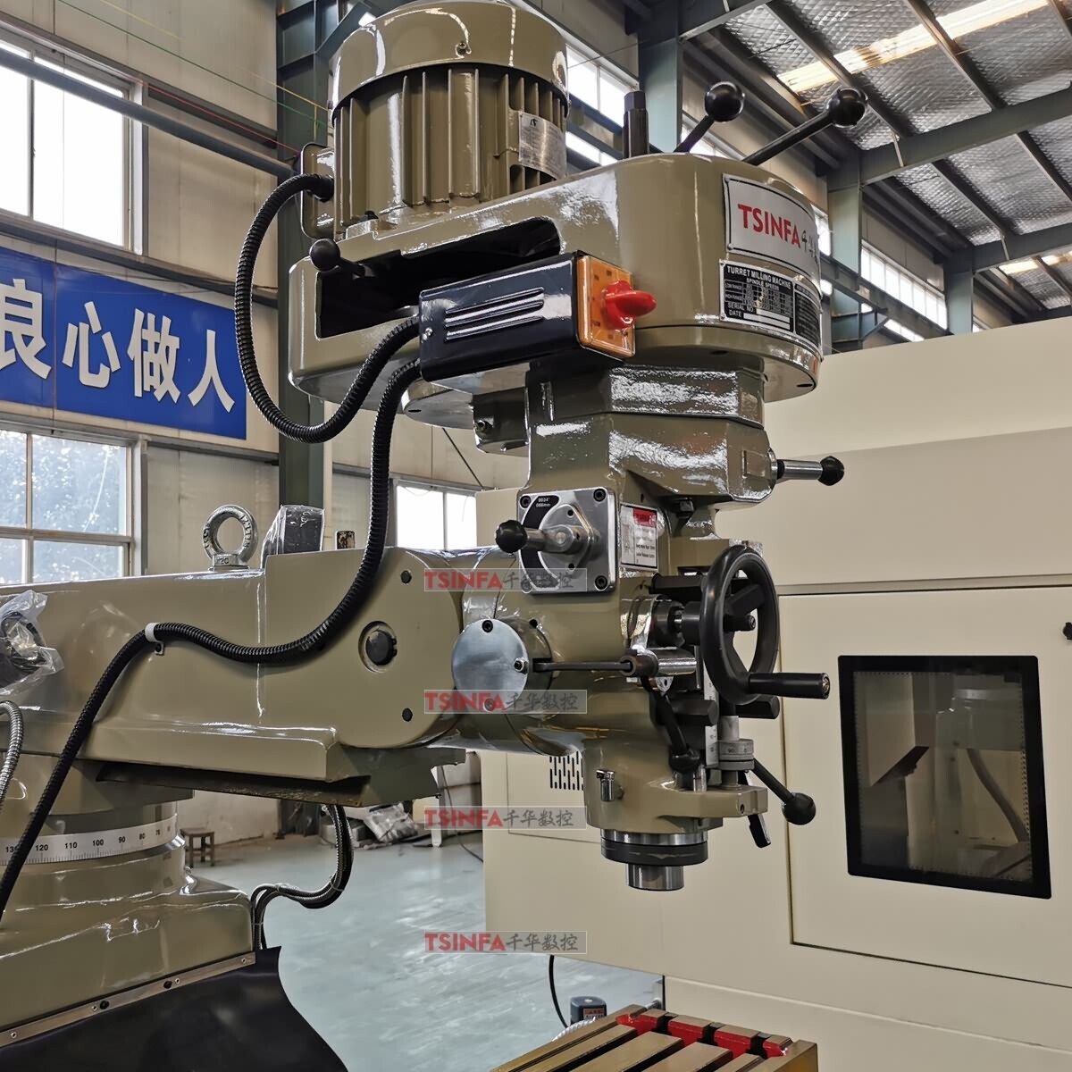 4V 4H Turret Milling Machine for Sale Knee Type - China TSINFA - TSINFA